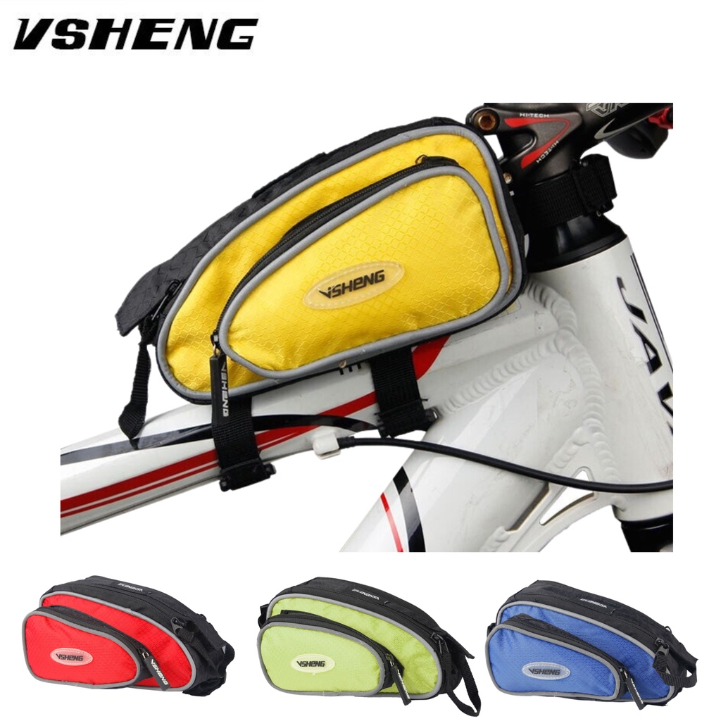 กระเป๋าวางบนเฟรมหน้า VSHENG กระเป๋าจักรยาน | Shopee Thailand