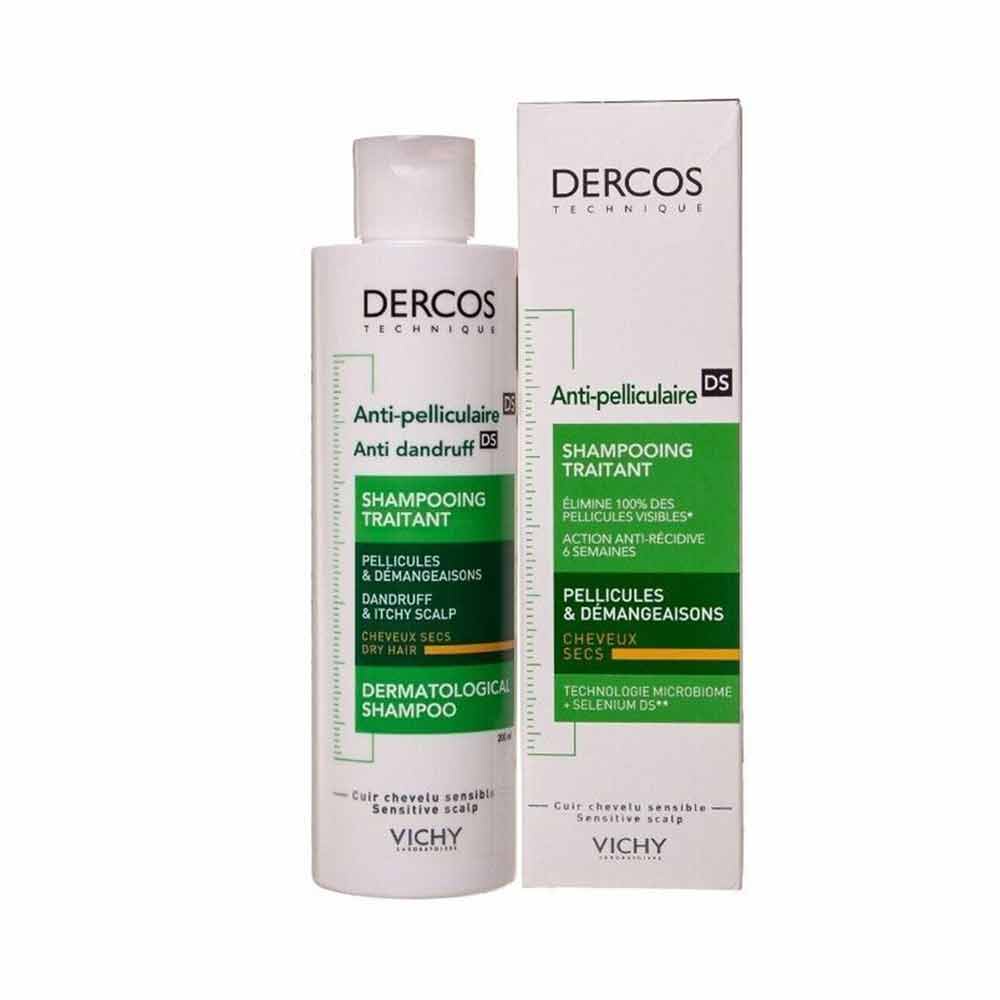 Vichy Dercos Anti-Dandruff Shampoo for Normal to Oily Hair & Dry Hair ...