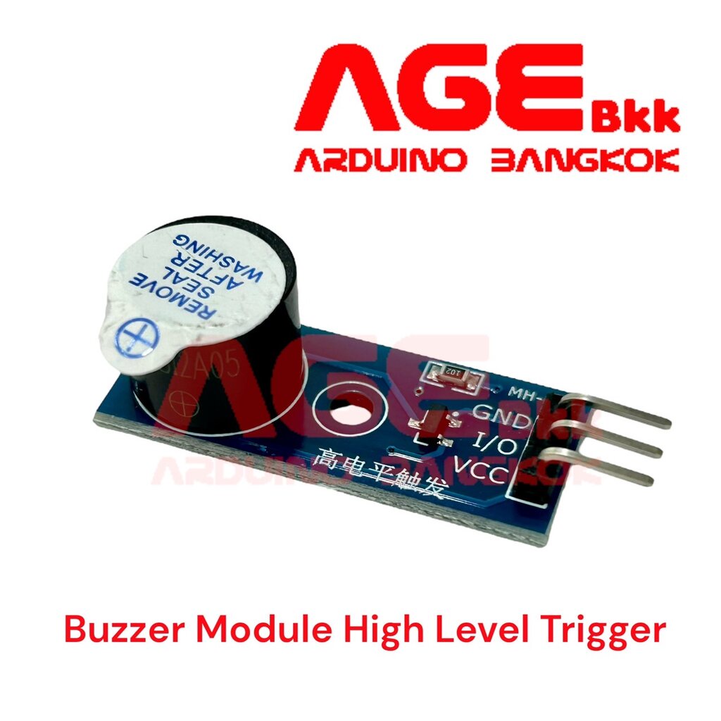 Buzzer Module High Level Trigger 3.3-5V for Arduino AVR PIC | Shopee Thailand