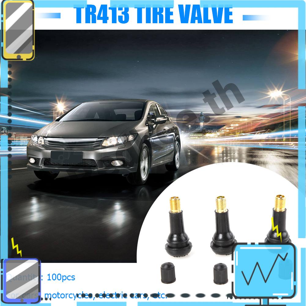 วาล์วยาง สีดํา TR-413 TR413 [Redkee.th] 100 ชิ้น | Shopee Thailand