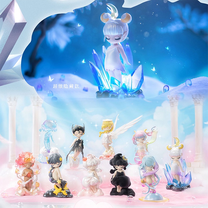 Sky Elf Mystery Box Anime Figure Sleep Cute Model Doll Blind Box ...