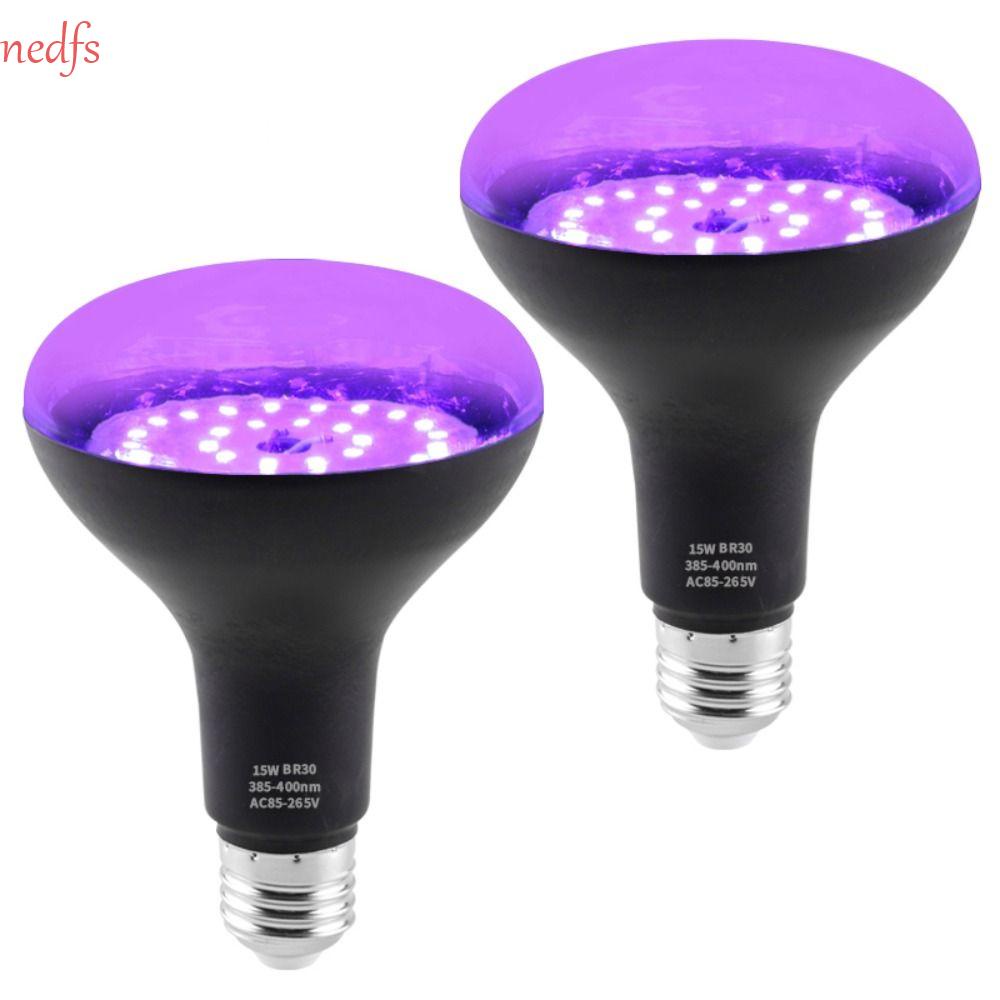 Nedfs หลอดไฟอลูมิเนียม UV 360 องศา สีม่วง E26 E27 15W 85-265V | Shopee Thailand