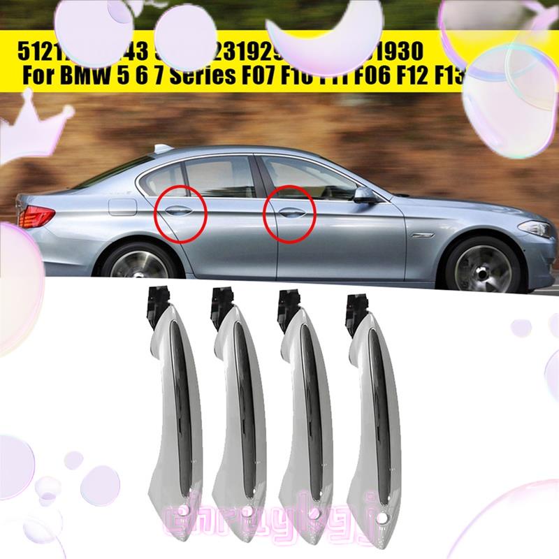 ชุดอะไหล่มือจับประตูด้านนอก 4 ชิ้น 51217276243 51217231929 51217231930 ...