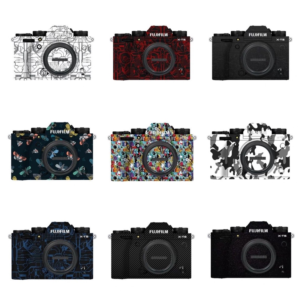 Anti-scratch กล้องสติกเกอร์ฟิล์มเหมาะสําหรับ Fuji XS10 XH2 XH2S XT5 XT4 XT3 XT30 XE4 กล้องสติกเก ...