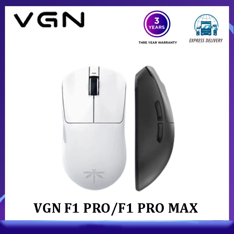 (พร้อมส่ง)VGN F1 PRO/F1 PRO MAX เมาส์ไร้สาย 2.4G มีสาย โหมดคู่ | Shopee ...