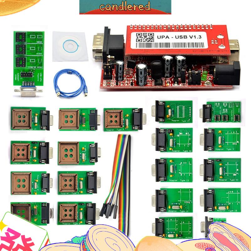 Upa-usb V1.3 ชิป ECU จูนเนอร์ UPA USB พร้อมอะแดปเตอร์ 1.3 Eeprom ECU ...