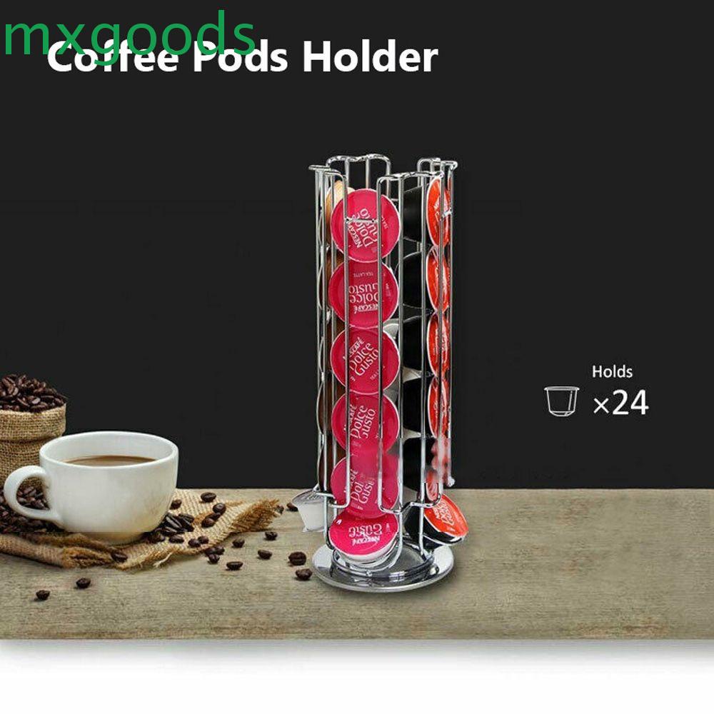 Mxgoods ชั้นวางหม้อกาแฟ แบบเหล็ก หมุนได้ | Shopee Thailand