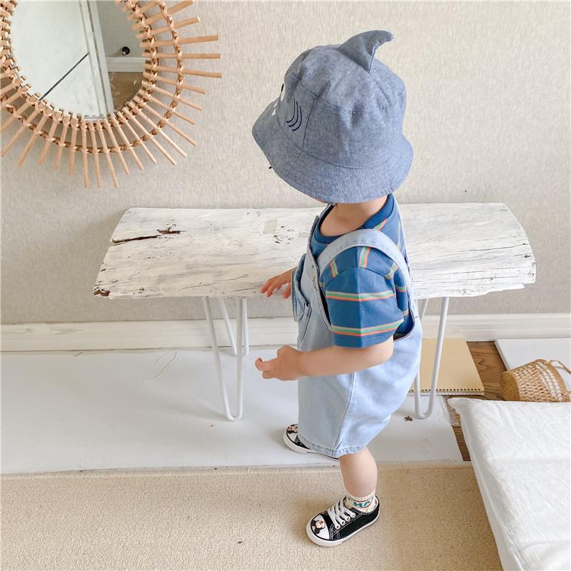 ชุดเอี๊ยมเด็กผู้ชาย เสื้อผ้าเด็ก Hanban เด็กฤดูร้อนกลางแจ้ง | Shopee ...