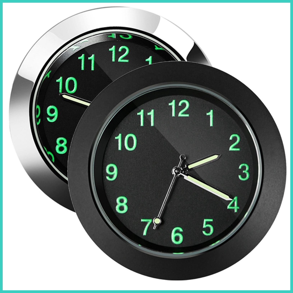 นาฬิกาติดรถยนต์ ขนาดเล็ก เรืองแสง อเนกประสงค์ ติดบนแดชบอร์ด สําหรับ ...