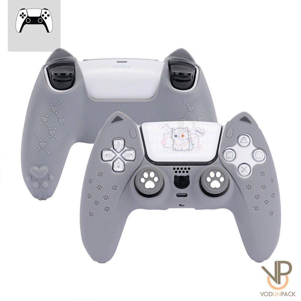 [GeekShare™] Silicone Joy PS5 CAT / Bear SET ซิลิโคนจอย คุณภาพสูง แมว ...