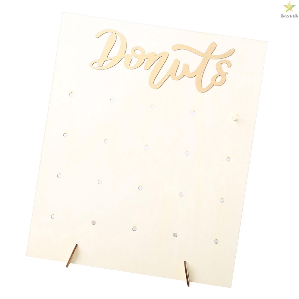 Hsjj โดนัทไม้ แบบติดผนัง อุปกรณ์ตกแต่งงานเลี้ยงวันเกิด งานแต่งงาน ...