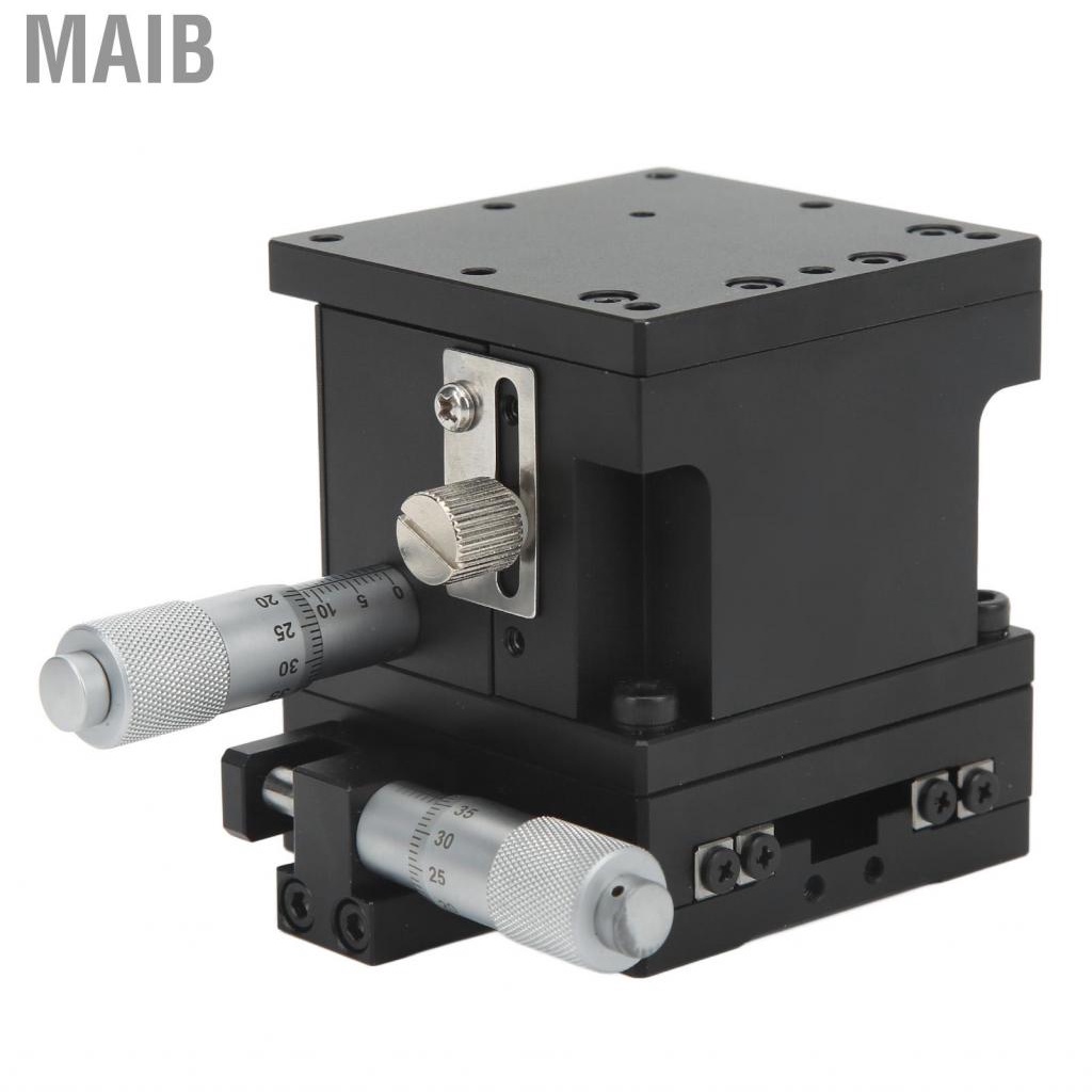 Maib Manual Linear Stage X Y Axes Screw Type Table Platform | Shopee ...
