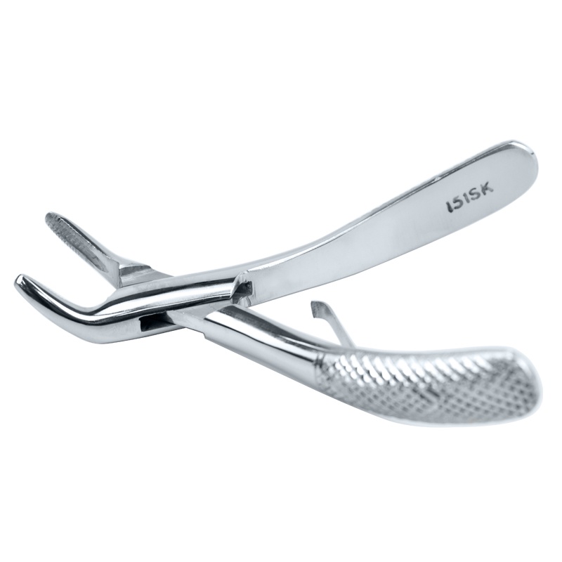 Stainless Steel Dental Pliers Tools Stright Curved Root For Children ...
