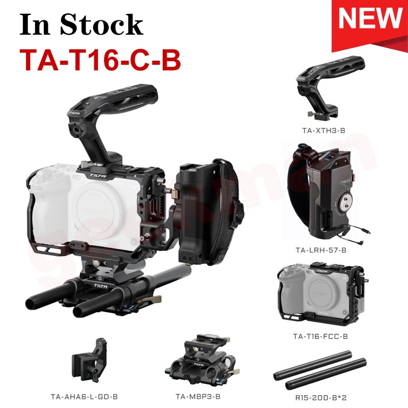 ใหม่ ชุดฐานกล้อง น้ําหนักเบา สําหรับอัพเกรดกล้อง Sony FX3 FX30 TA-T16-FCC-B Armor Pro TA-T13-FCC ...