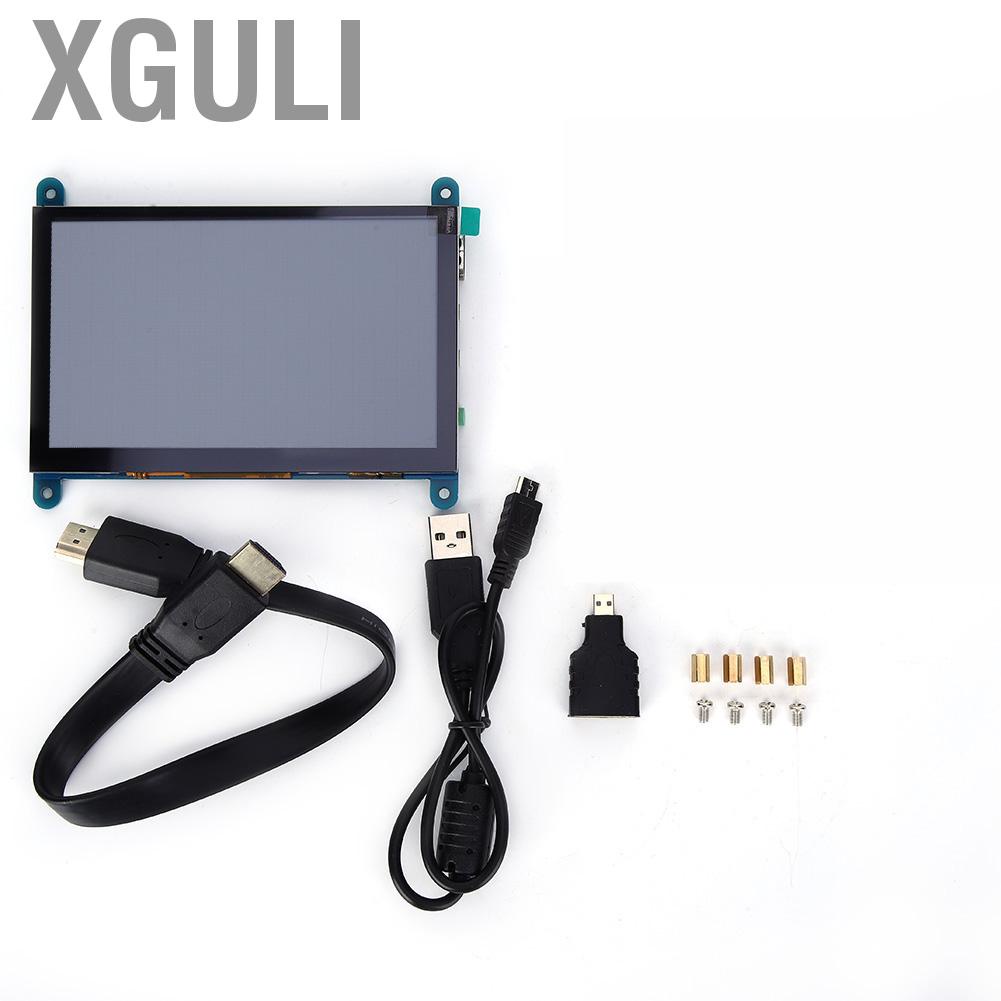 Xguli LCD Screen 5-Inch 5-Point Touch Control USB Drive Free Display ...