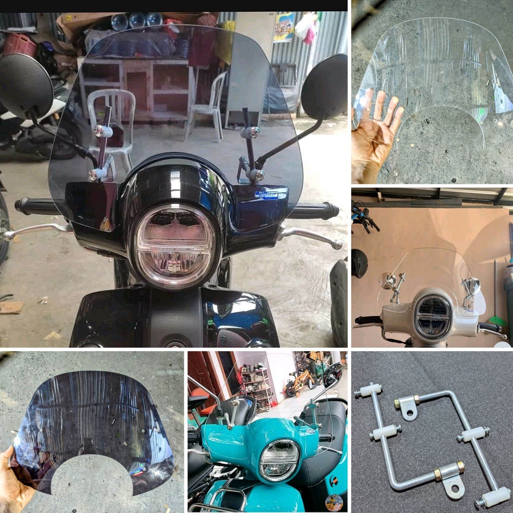 Yamaha Fazzio 125 Visor Plus Bracket - Fazio กระจกมอเตอร์ไซค์ Variation ...