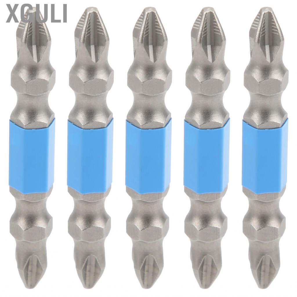 Xguli 5PCS 50mm Double End Screwdriver Bits Magnetic PH2 Head Hand ...