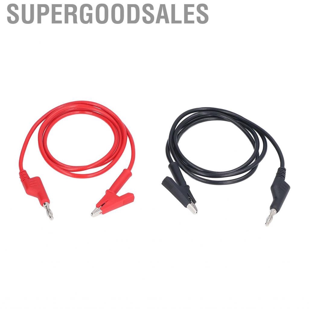Supergoodsales Testing Wire Kit Aging Resistant Banana Plug Test Leads ...