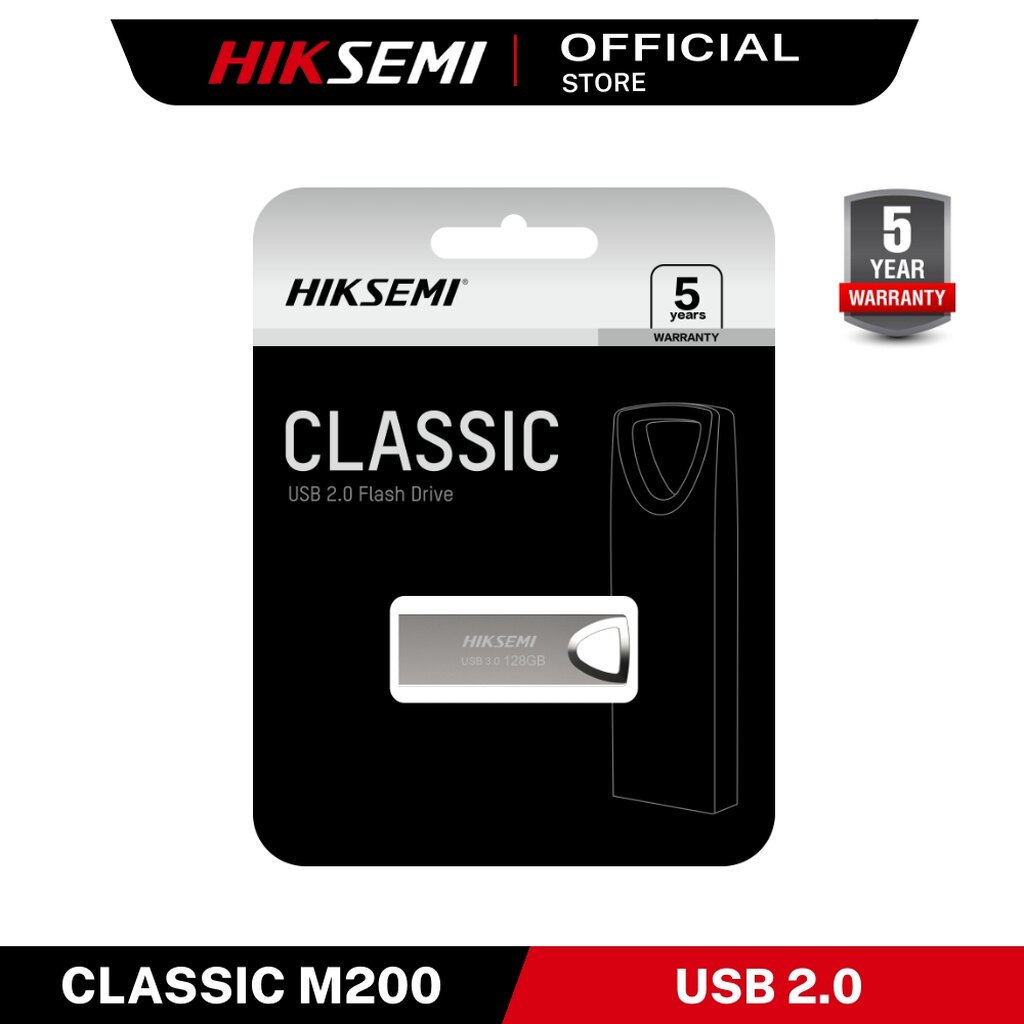 HIKSEMI CLASSIC M200 8GB - 64GB FLASH DRIVE USB3.0 HIGH EXPANDABILITY ...