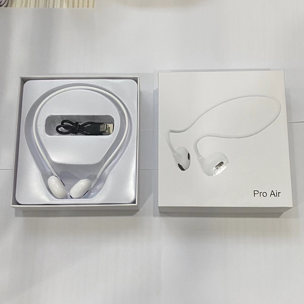 Wireless Bluetooth ชุดหูฟังบลูทู ธ ไร้สายการนำกระดูกแบบแขวน PRO AIR ...
