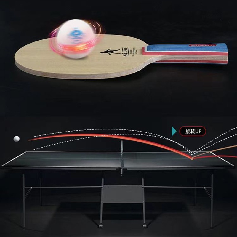 Sanwei M8 ไม้ตีปิงปอง ไม้เทนนิส (5 ชั้น ) | Shopee Thailand