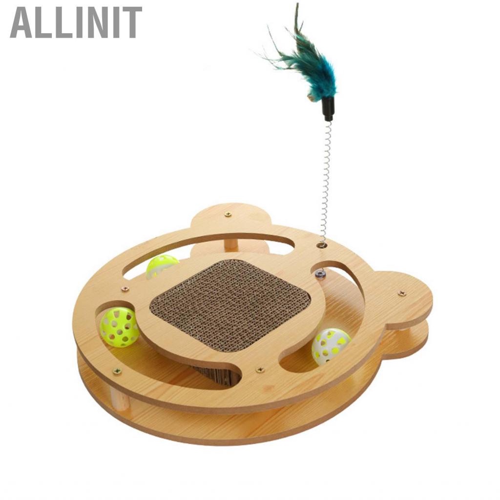 Allinit Scratcher Toy Exercise Boredom 3 in 1 Interactive Built Balls ...