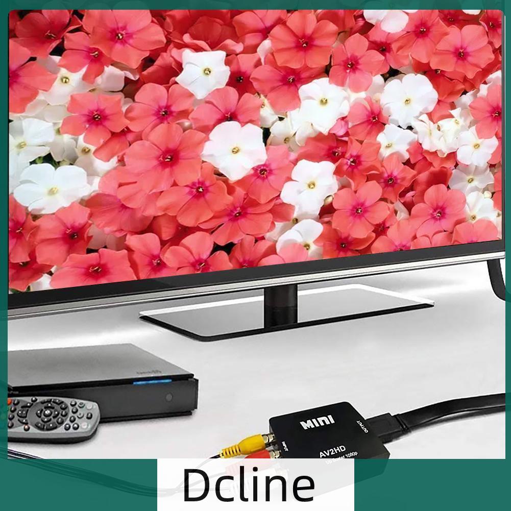[Dcline.th] กล่องอะแดปเตอร์แปลงวิดีโอ AV เป็น HDMI 1080P MINI AV2HDMI ...