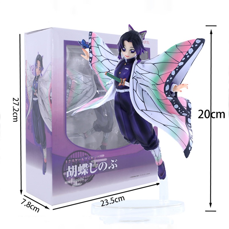 Demon Slayer Anime Figure Kochou Shinobu Action Figure Kimetsu No Yaiba ...