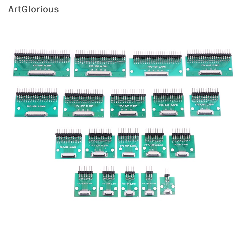 Art บอร์ดอะแดปเตอร์เชื่อมต่อ FPC FFC 4 Pin -50 Pin 0.5 มม. 0.5 มม. เป็น ...