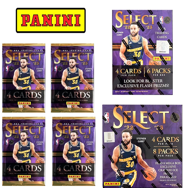 Panini 2022~2023 Select Mega Limited Edition Basketball Star Collection ...