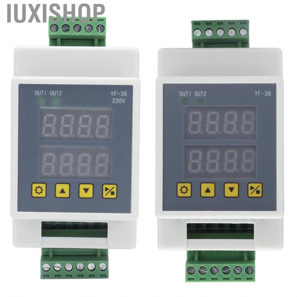 Iuxishop 2 Channel Relay Board Pulse YF-38 Trigger Timing Delay Module Switch 10A Multifunction ...