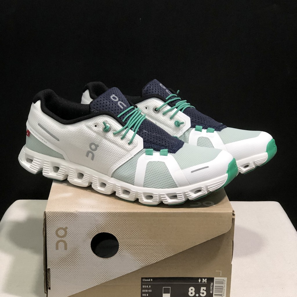 ON Cloud 5รองเท้าวิ่งสำหรับผู้ชายและผู้หญิงรองเท้าผ้าใบ unisex คู่กัน ...