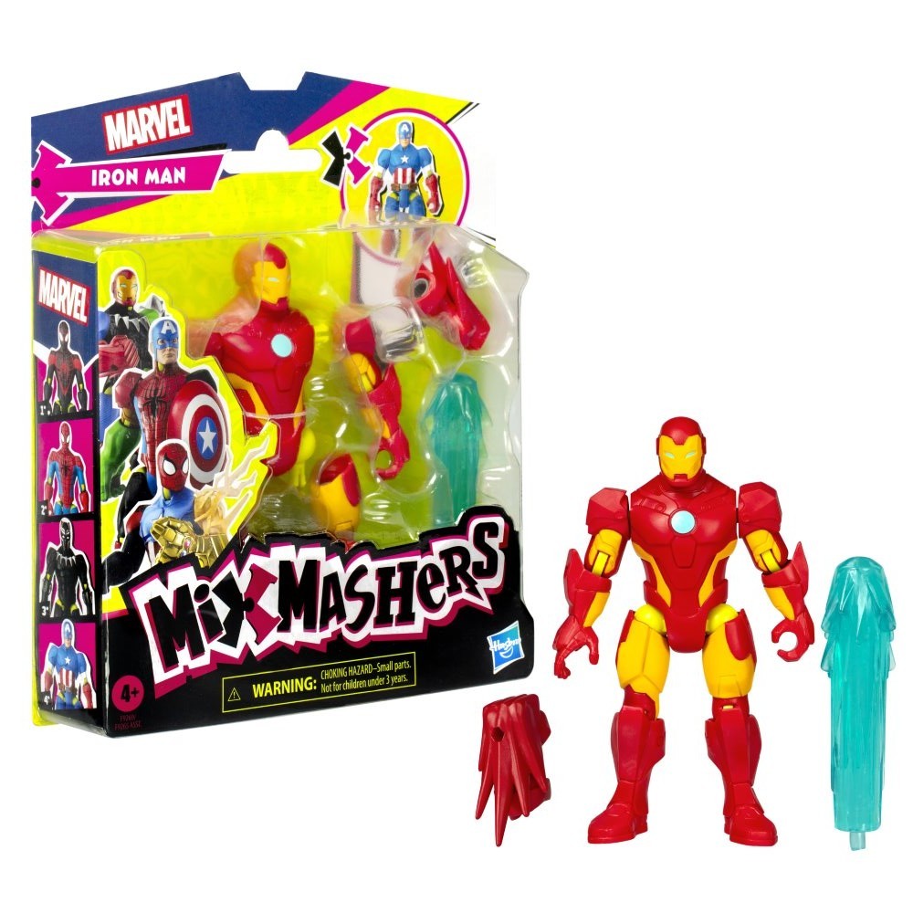 AVENGERS MIXMASHERS IRON MAN BASIC FIGURE ของเล่น โมเดล ฟิกเกอร์ ไอรอน ...