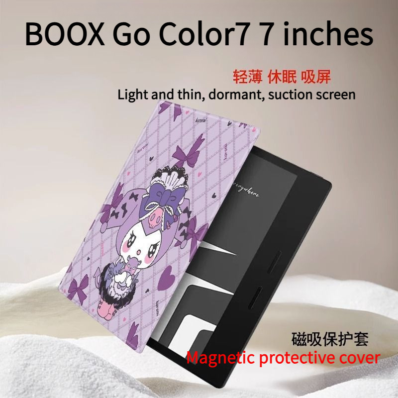 BOOX Go Color7/หน้า 7 นิ้ว เคสแม่เหล็กนอนหลับ กอธิค คุโรมิ [จัดส่งในวัน ...