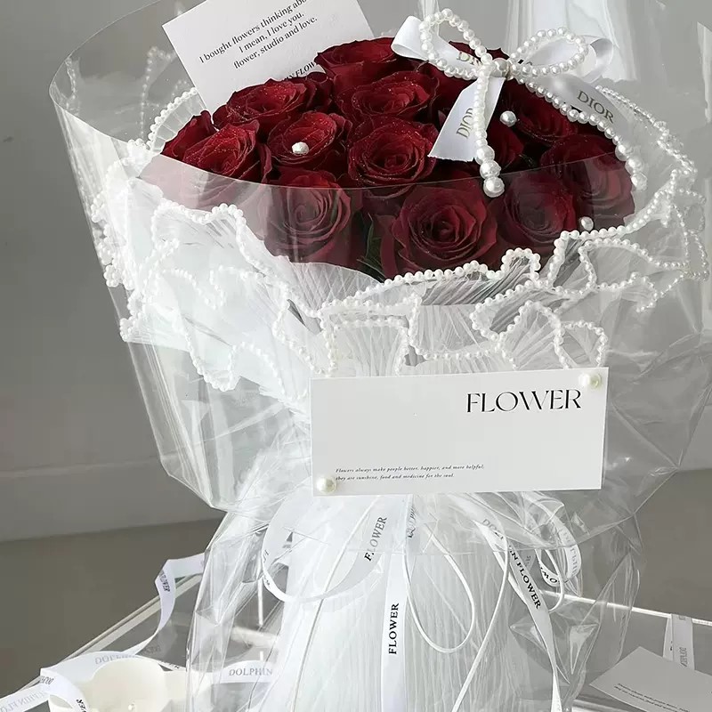 ช่อดอกไม้ที่เก็บรักษาไว้ Manta Rose Bouquet สําหรับแฟนแฟนครีมสไตล์ ...