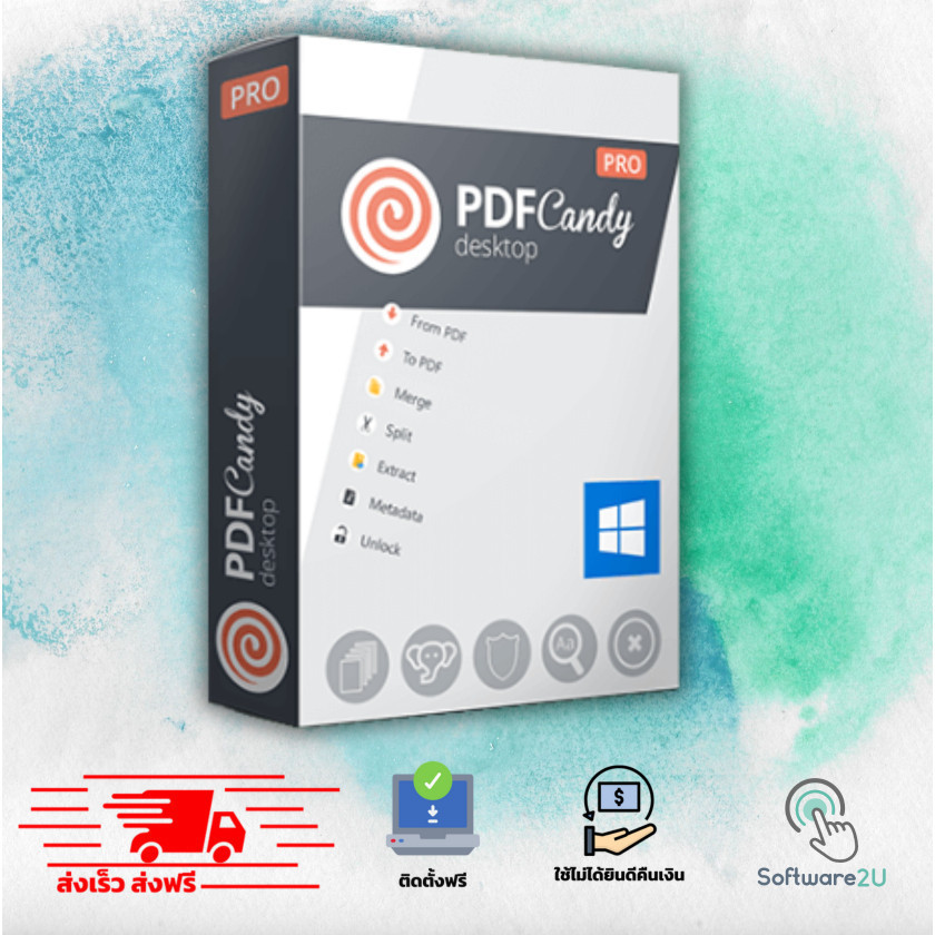 icecream PDF Candy Desktop โปรแกรม pdf ใช้งานง่ายภาพสวย [ตัวเต็ม][ถาวร] ส่งฟรี 🔥 | Shopee Thailand