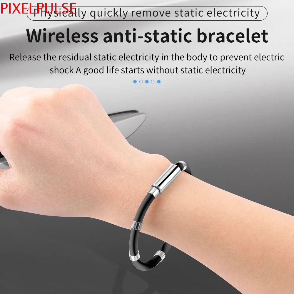 Pixelpulse สายรัดข้อมือป้องกันไฟฟ้าสถิตย์, กันน้ําเพื่อลบ Body Static ...
