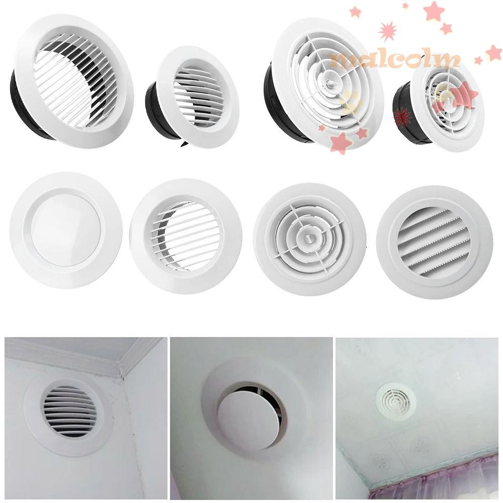 Malcolm รอบ Air Vent Extract Valve, สีขาวปรับ Air Vent Extract Valve ...