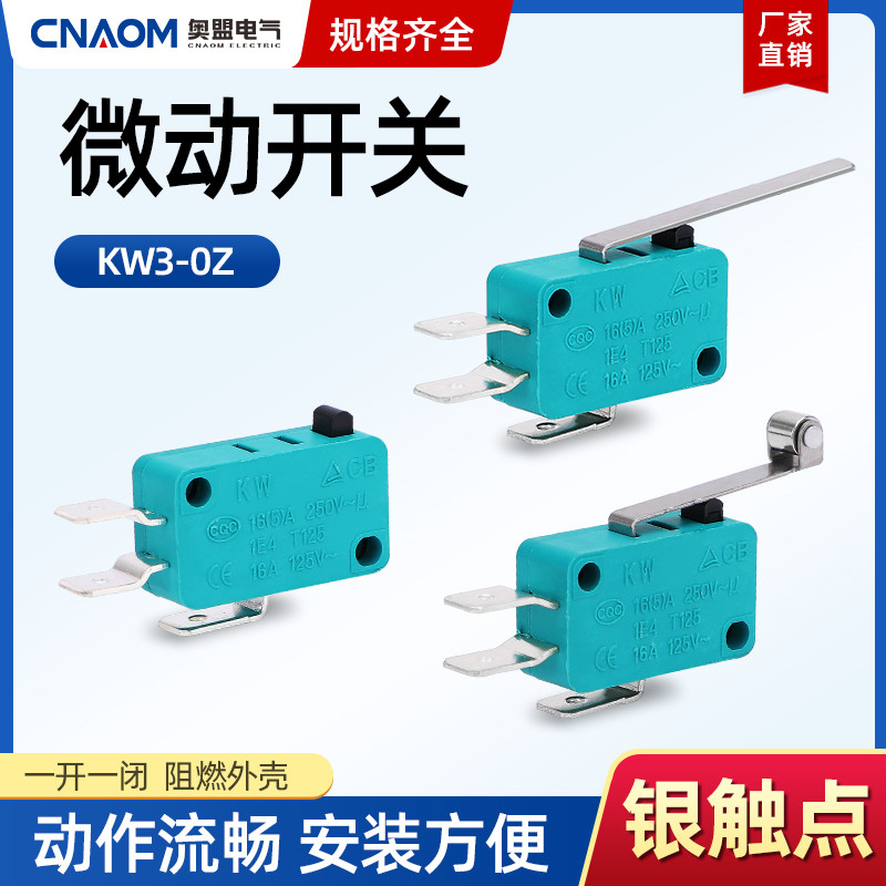 จุดปุ่มกดสวิทช์มุมขวาสองped Micro Switch kw3-0z สวิทช์สัมผัสแสง kw3-oz ...