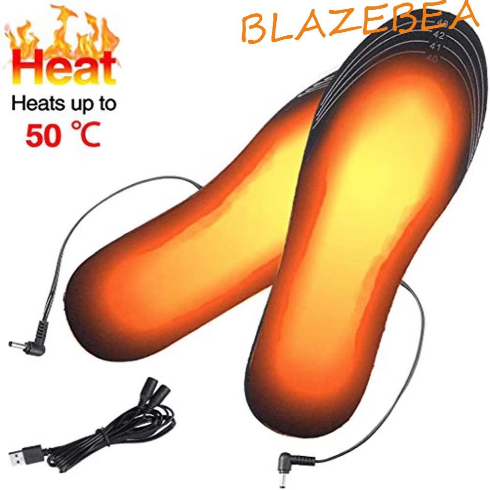 Blazebea USB อุ่นรองเท้า Insoles, ความร้อนอย่างรวดเร็ว 3 เกียร์ควบคุม Warm Thermal Insoles, Foot ...