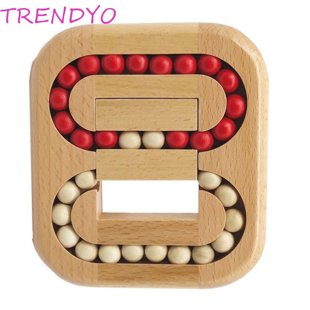 Trendyo Spin Bead Puzzles ไม้ Decryption Kongming Lock Old Man ป้องกัน ...