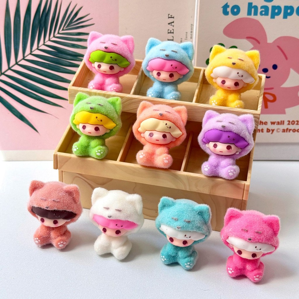10 ชิ้น Velvet Fox Dimoo เรซิ่น Charms สําหรับ DIY (1-352) | Shopee ...