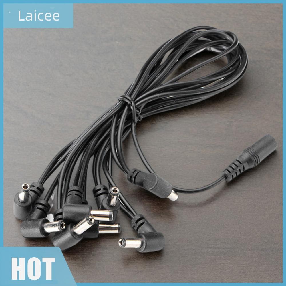 [Laicee.th] สายโซ่เดซี่ 1 ถึง 3 5 8 9V DC อะแดปเตอร์ปลั๊กสายไฟกีตาร์เหยียบโซ่ | Shopee Thailand