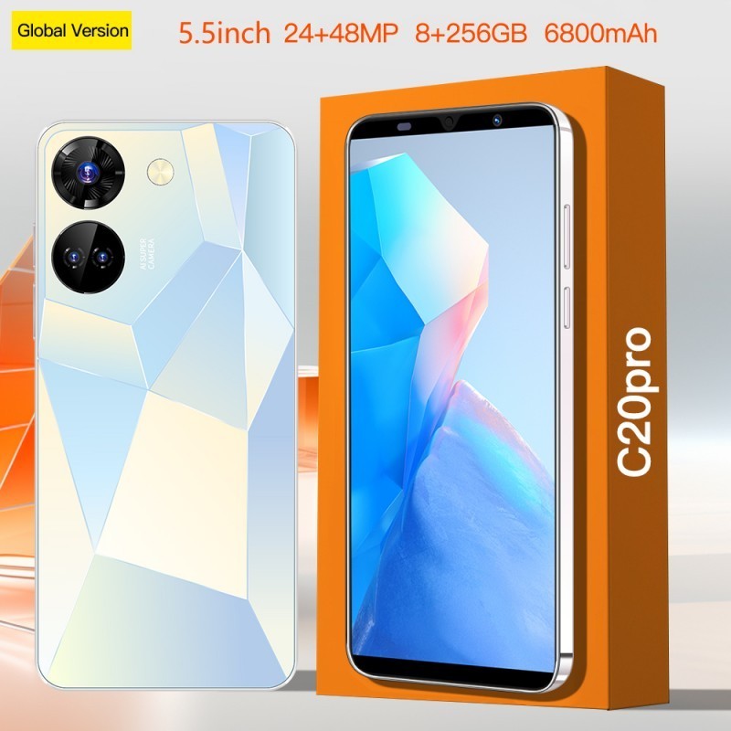 โทรศัพท์มือถือ C30Pro โทรศัพท์ Android 5.5 นิ้วสมาร์ทโฟน 8+256GB | Shopee Thailand