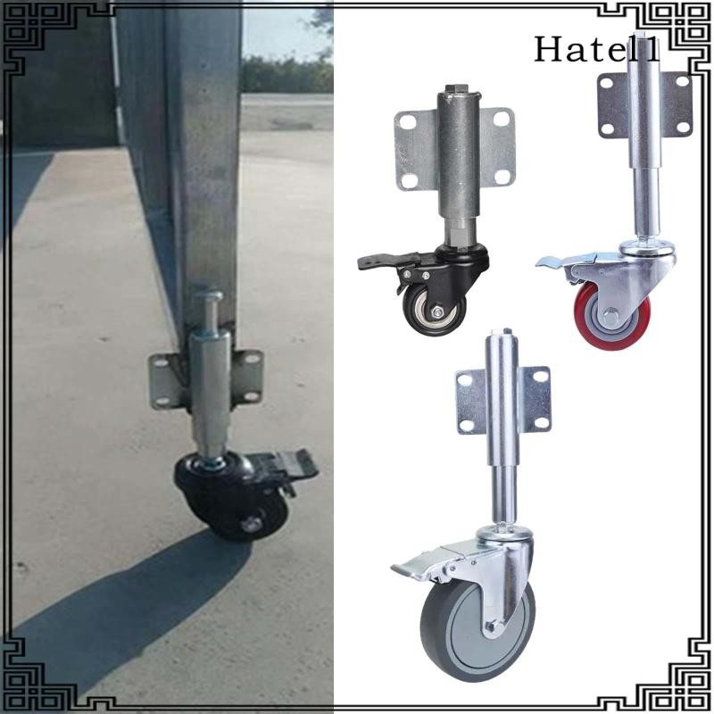 [Hatel] Gate Wheel Gate Support Wheel Shock Absorbing with Retractable ...