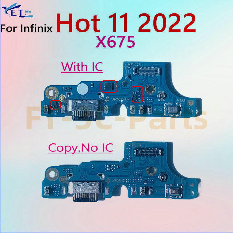 สําหรับ Infinix Hot 11 2022 X675 ชาร์จ USB Charge Dock พอร์ตซ็อกเก็ต ...