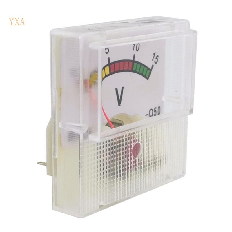 Yxa Pointers Square Shaped DC15V Voltmeter Mechanical Voltmeter วัด ...