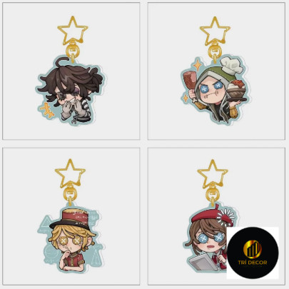 Identity V Game Luca Balsa Naib Subdar พวงกุญแจทําจากวัสดุอะคริลิคใส ...