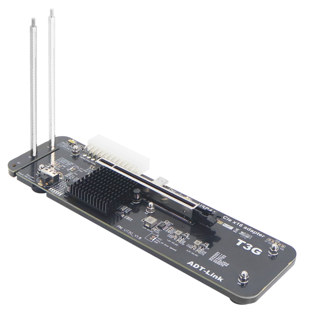 Adt-link UT3G กราฟิกการ์ดภายนอก USB4 ถึง PCI-E 4.0 x16 eGPU อะแดปเตอร์ ...