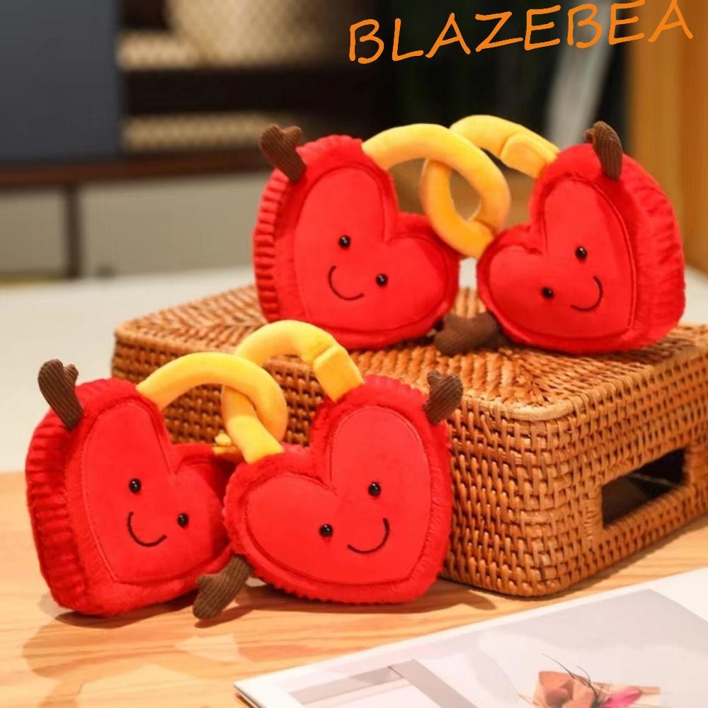 Blazebea ล็อคศูนย์กลางตุ๊กตา Plush, Heart Smile ตุ๊กตาล็อค Concentric ล็อคตุ๊กตาของเล่น Plush ...